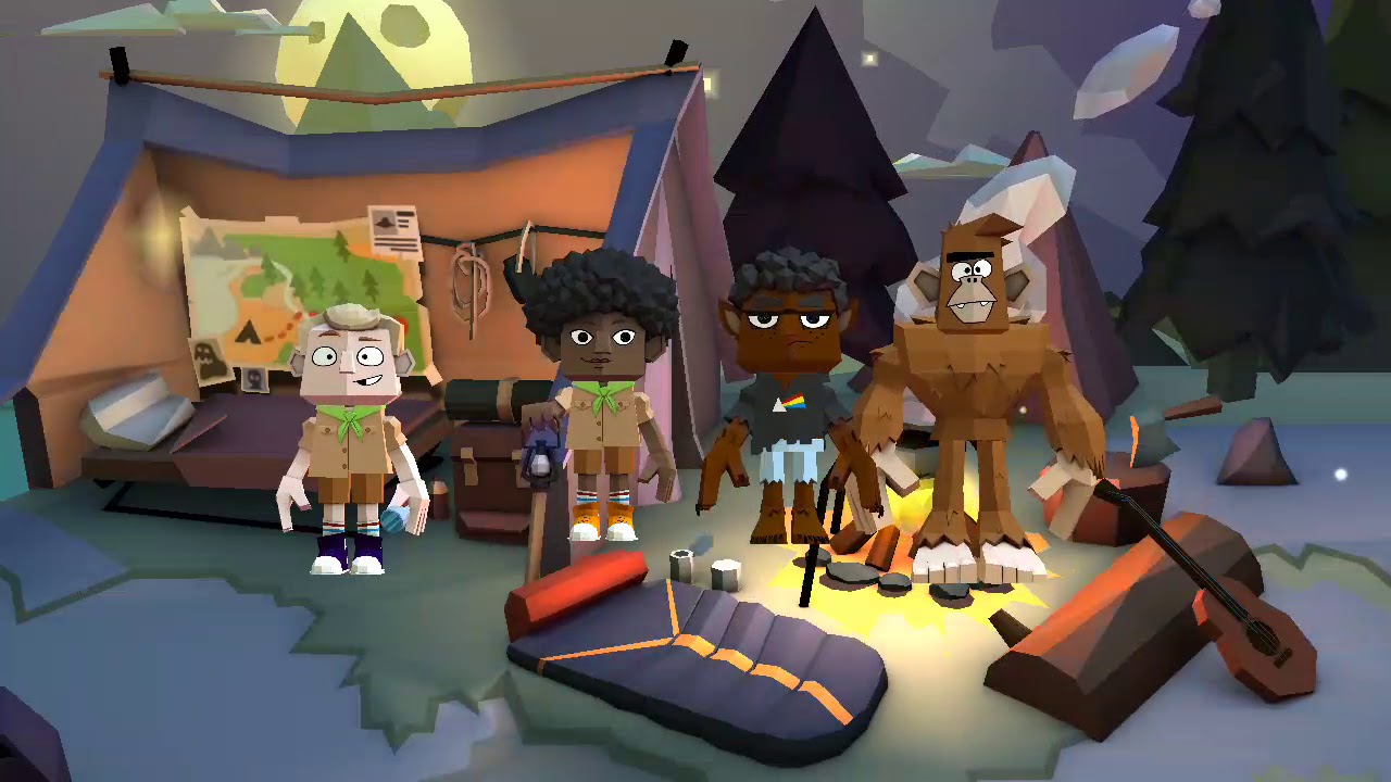 Spooky camp toon - YouTube