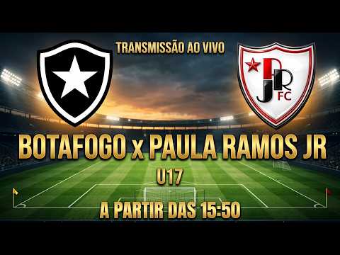 Botafogo Alto Rendimento 2 x 1 Paula Ramos Jr - U17 - Transmissão