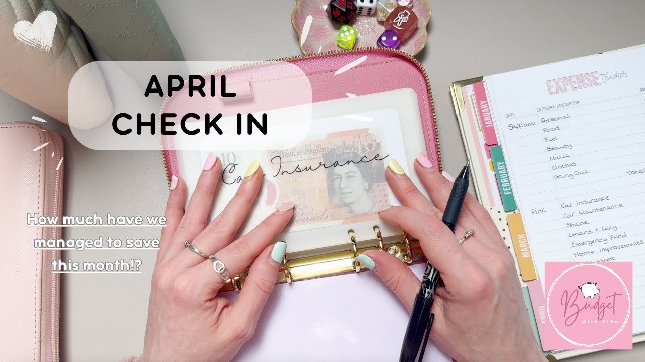 APRIL CHECK IN | UK Cash Stuffing | #CashEnvelopeStuffing | Budgeting ...