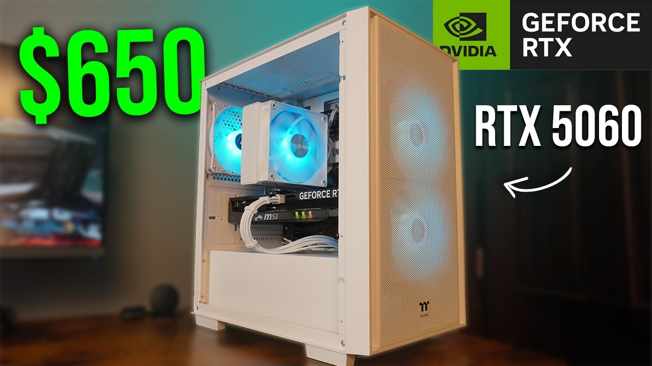 The Cheapest RTX 5060 Gaming PC Build Guide! - YouTube