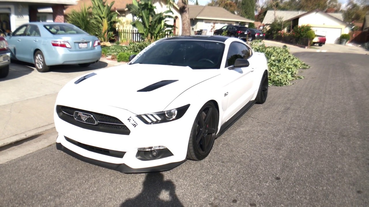 2015 Mustang BC Racing Coilovers - YouTube