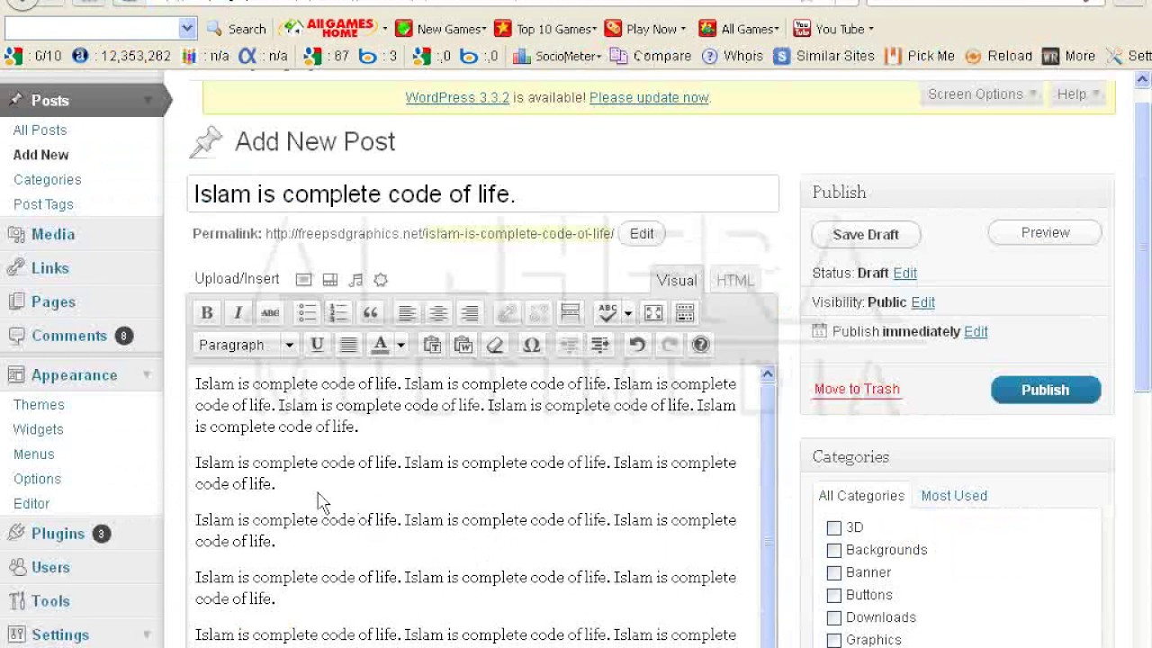 08 Data Entry wordpress - YouTube