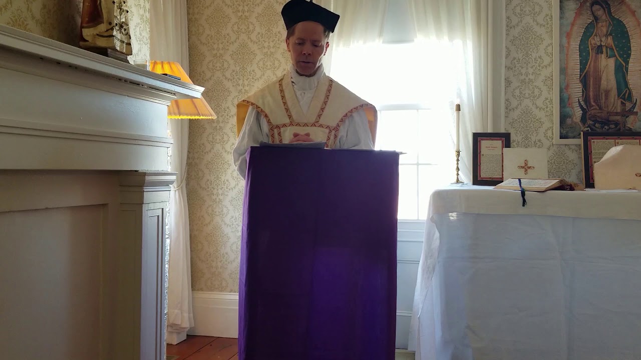 Sermon Father Poisson How the Devil Works 15th 2020 - YouTube