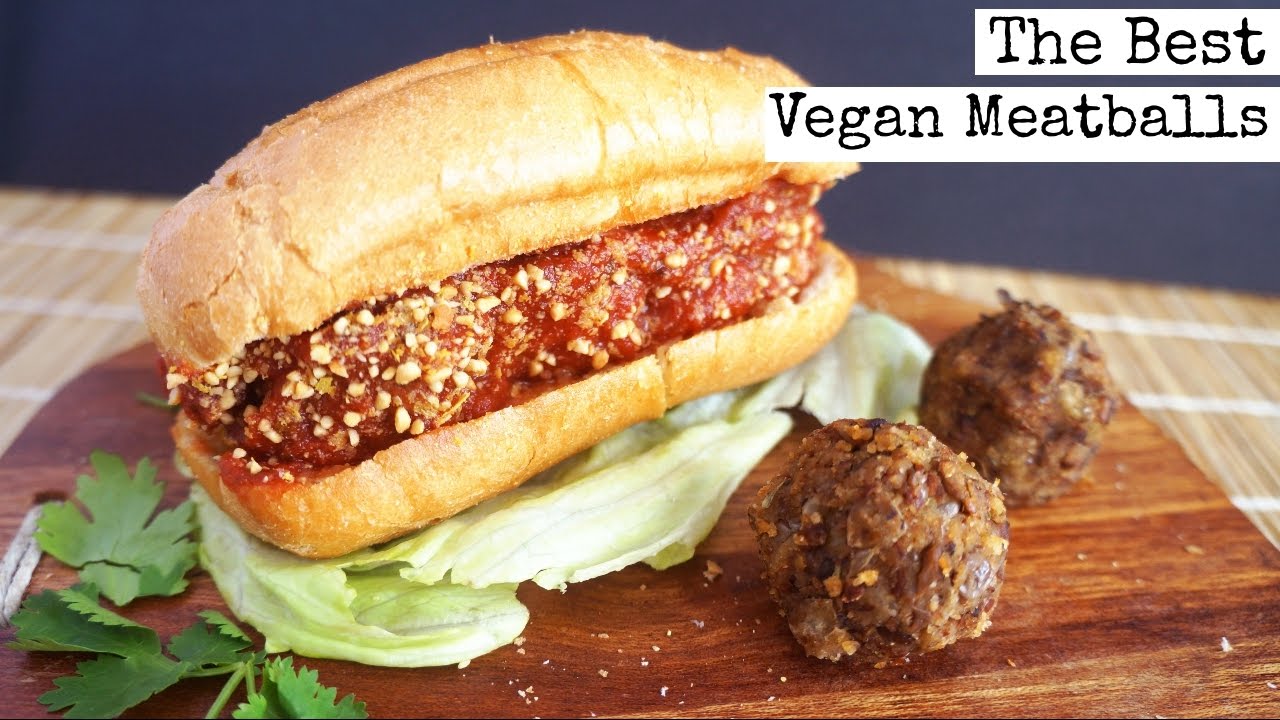 Best Vegan Meatball Sub | Garlic Bread - YouTube
