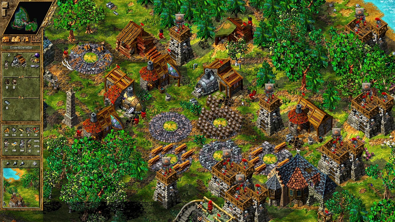 Die Siedler IV [015] ⚔ Erster FEIND ist BESIEGT! - YouTube