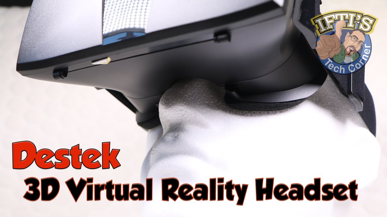 Destek 3D VR Virtual Reality Glasses / Headset! : REVIEW - YouTube