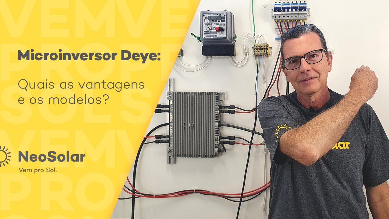 Microinversor Deye (Energia Solar): Características e Monitoramento ...