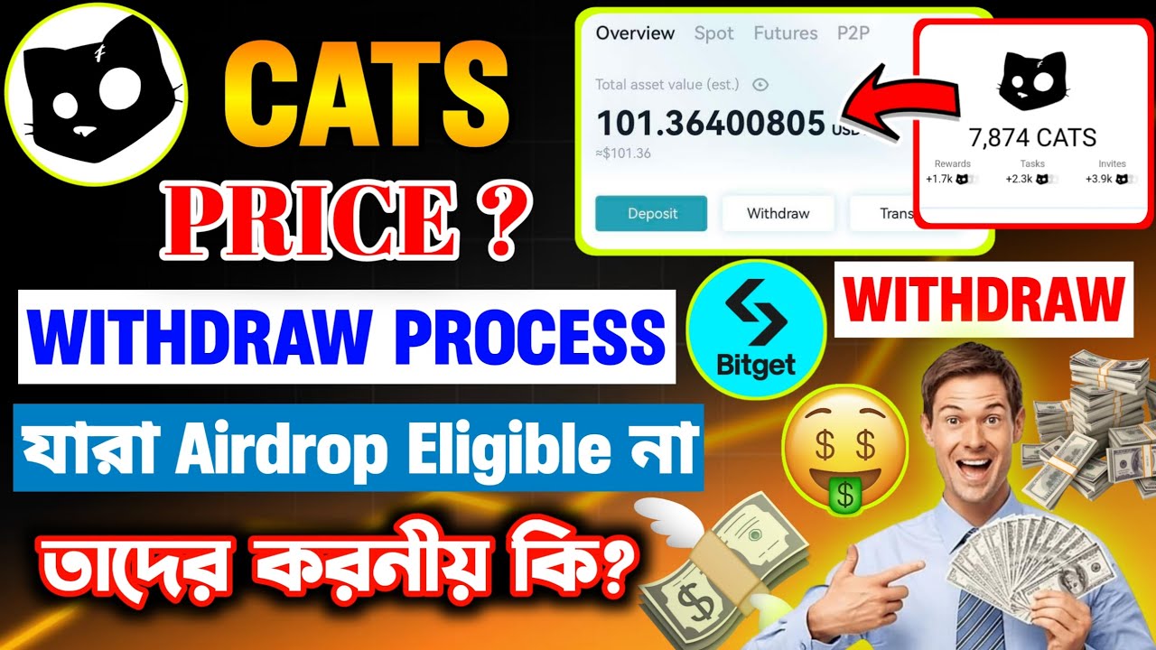 Cats Price Prediction & Withdraw Process Full Details | Cats Airdrop ...