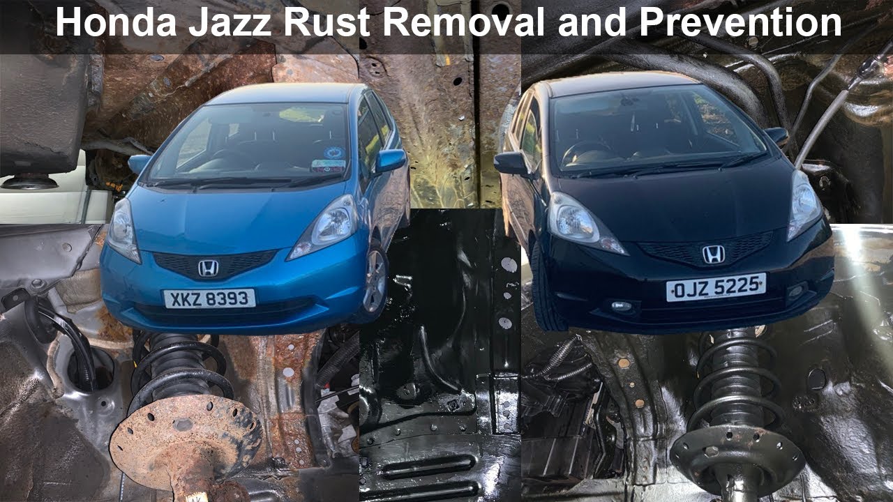 Honda Jazz Rust - YouTube