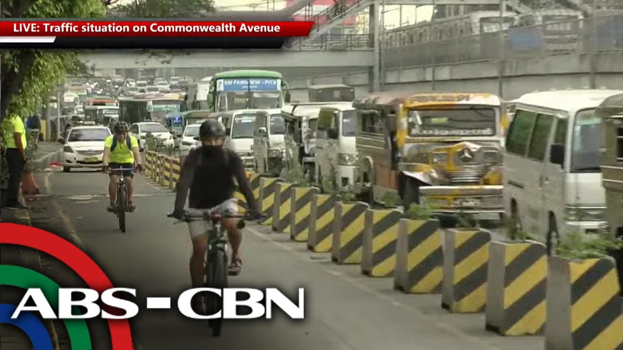 LIVE: Traffic situation on Commonwealth Avenue | ABS-CBN News - YouTube