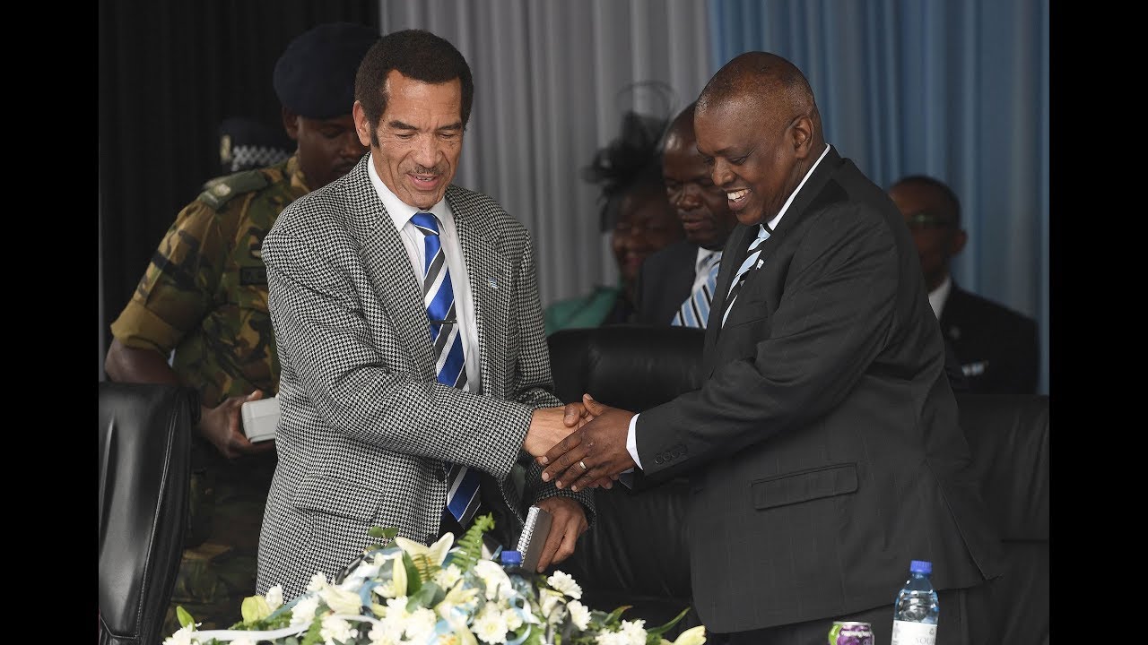 Botswana President Steps Down For His Vice To Take Over 18 Months To ...