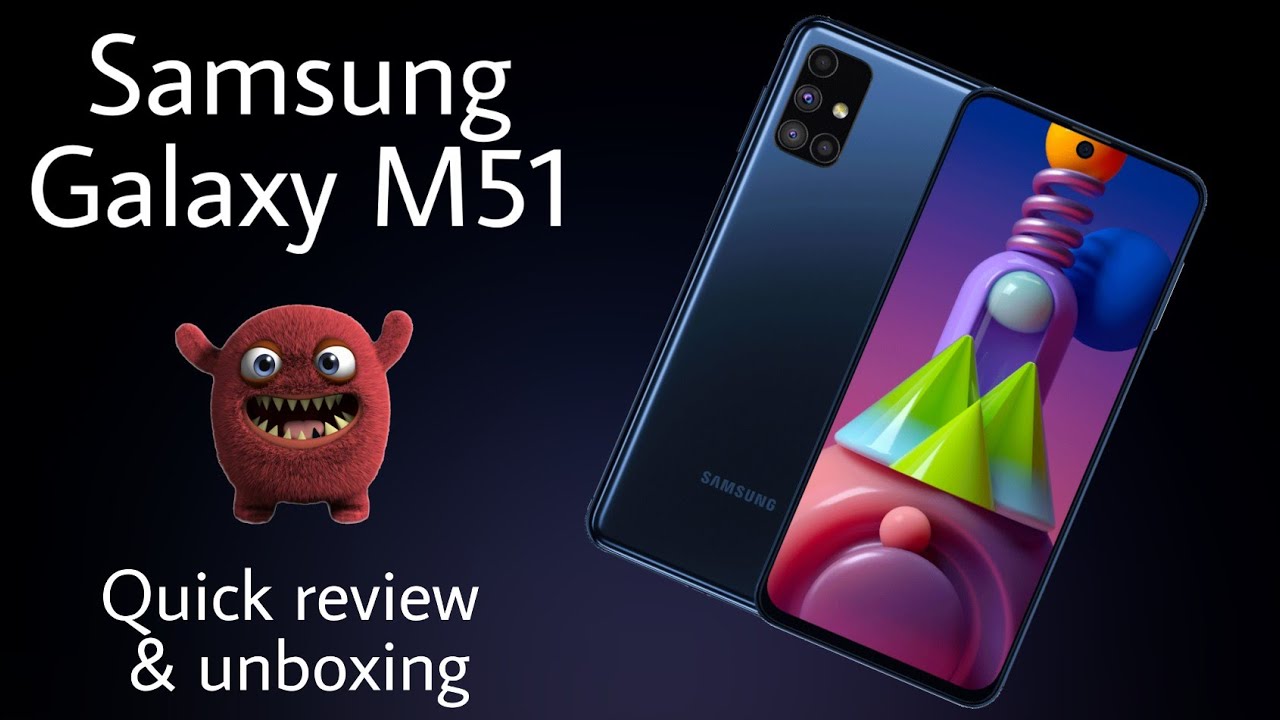 Samsung Galaxy M51 - English (Monster Performance) - YouTube