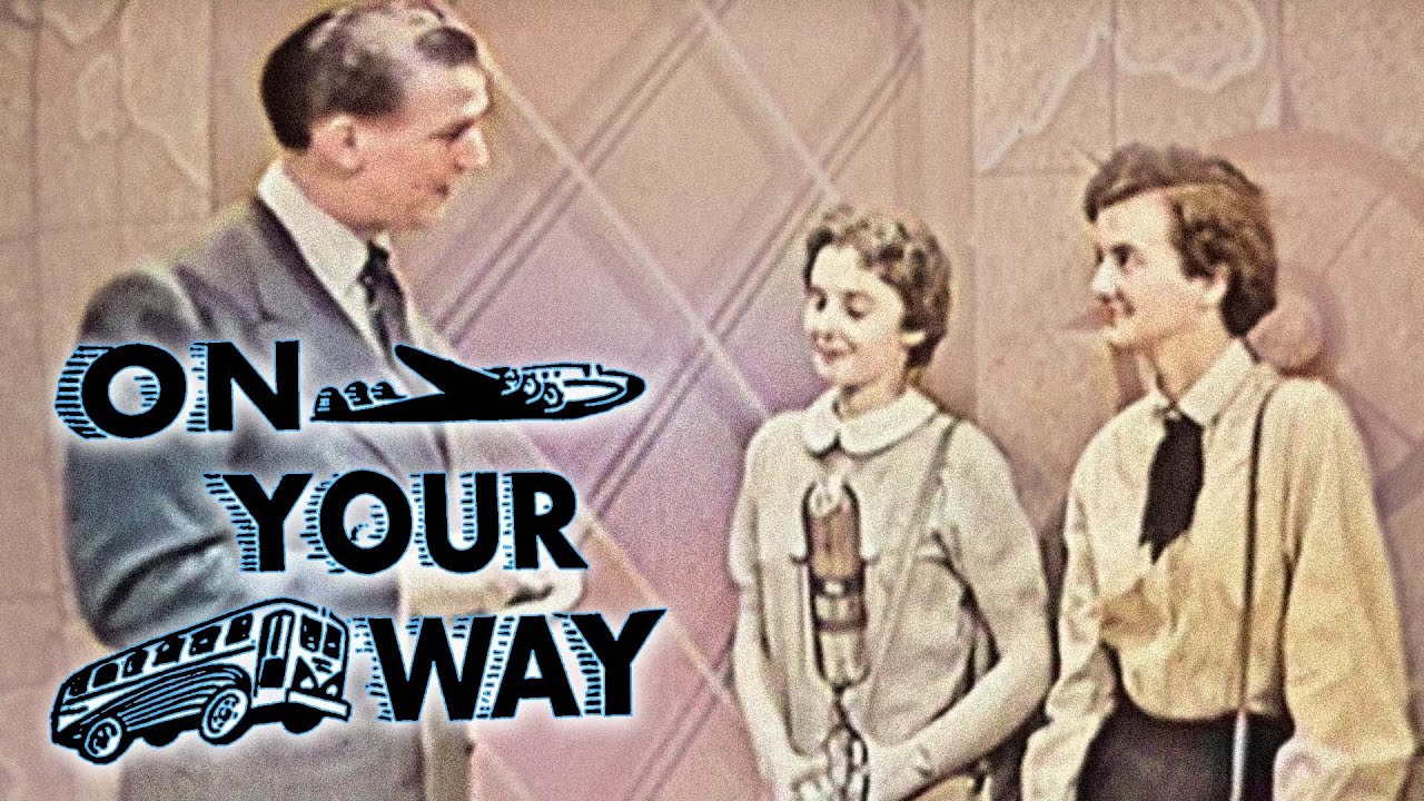 On Your Way Bud Collier Don Morrow Early Game Show Kinescope - YouTube