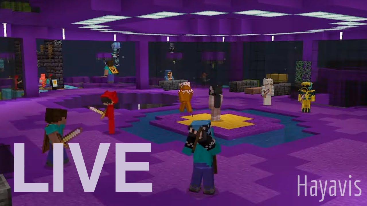 Hayavis - Minecraft Server Live Cam 📹 - YouTube
