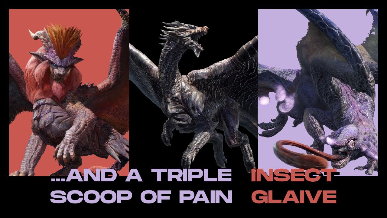 Insect Glaive in ...And A Triple Scoop of Pain in Monster Hunter Rise ...