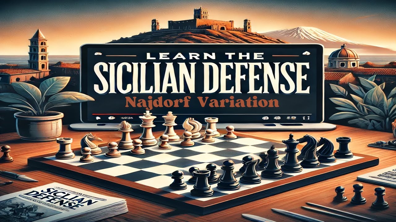 SICILIAN DEFENSE: Najdorf Variation ( 6)Bg5 e6 7)f4 ... ) - YouTube