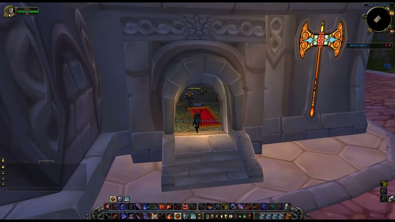 WARRIOR Helm of the Lost Protector Turn in Location, WoW Wotlk - YouTube