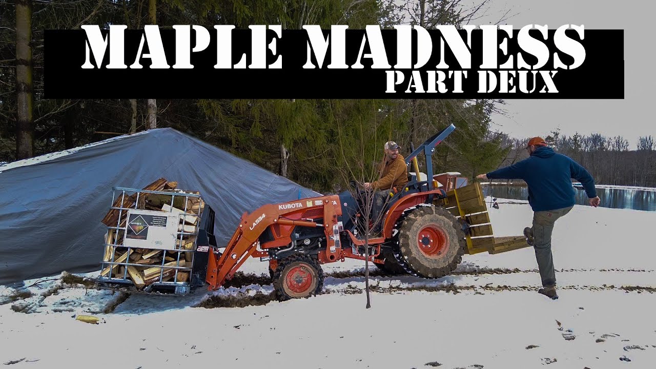 Maple Madness Part Deux - Custom Vertical Wood Splitter - YouTube