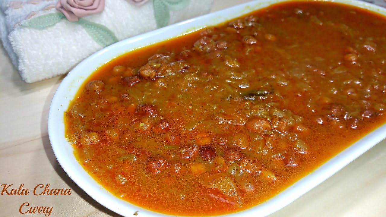 Kala Chana Curry|Quick Cooker Recipe 3 - YouTube