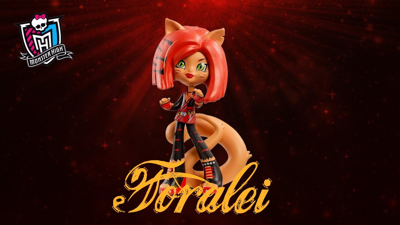 Monster High Toralei Stripe Vinyl Figure - YouTube