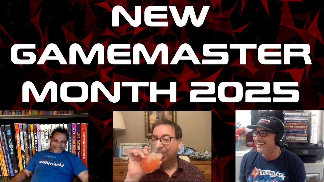 New Gamemaster Month 2025 with Charles M Ryan of Monte Cook Games - YouTube