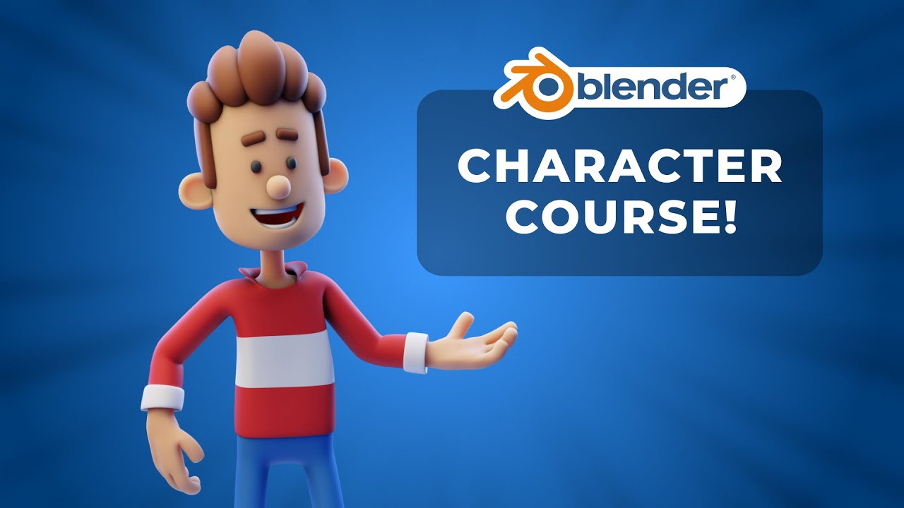 Blender Course - Create Iconic Characters With Blender! - YouTube
