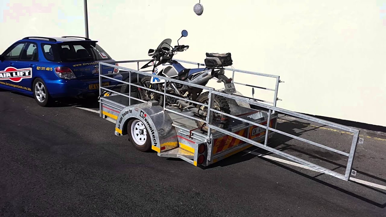 Gremeltech Just Air Easy Lift Trailer - YouTube
