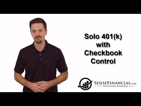 Solo 401k Checkbook Control - YouTube