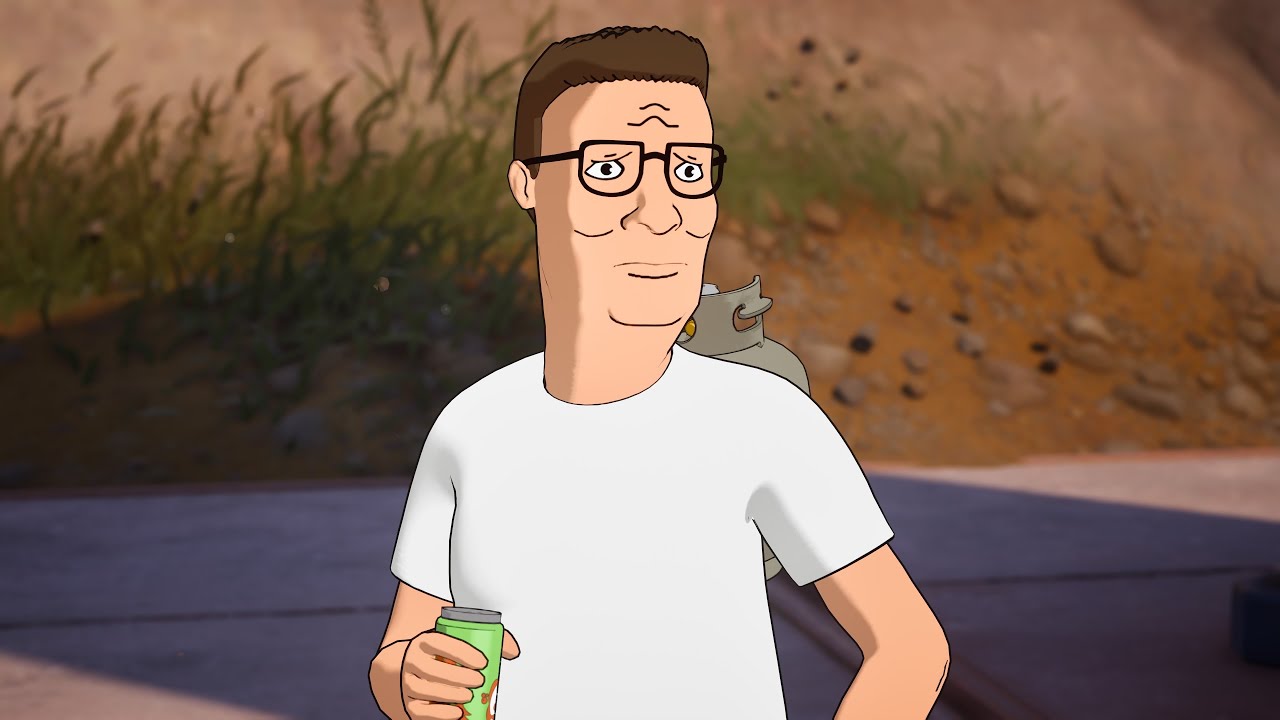 Fortnite Hank Hill Showcase Gameplay - YouTube
