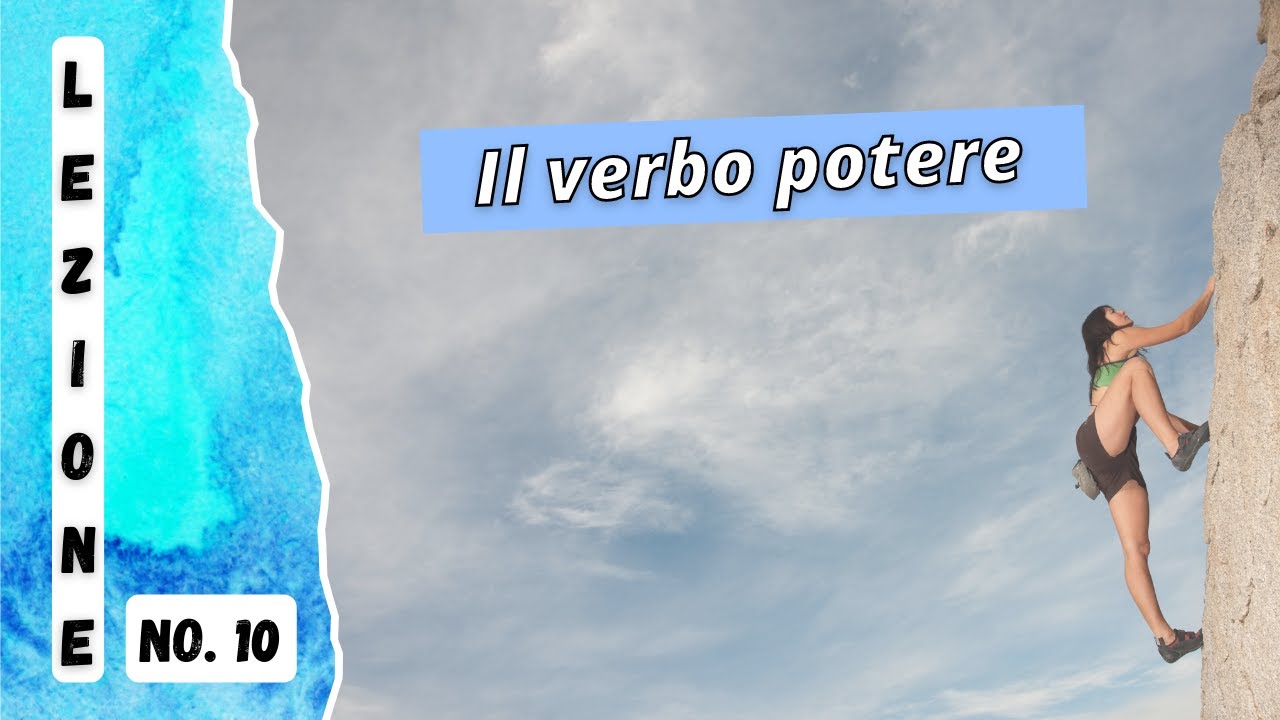 Il verbo potere - YouTube