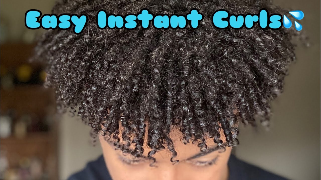 How To Get Crazy Curls For Boys | Instant Curls🤩 - YouTube