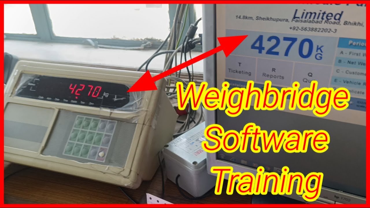 How to Operate Weighbridge Software | Complete Tutorial for Beginners ...