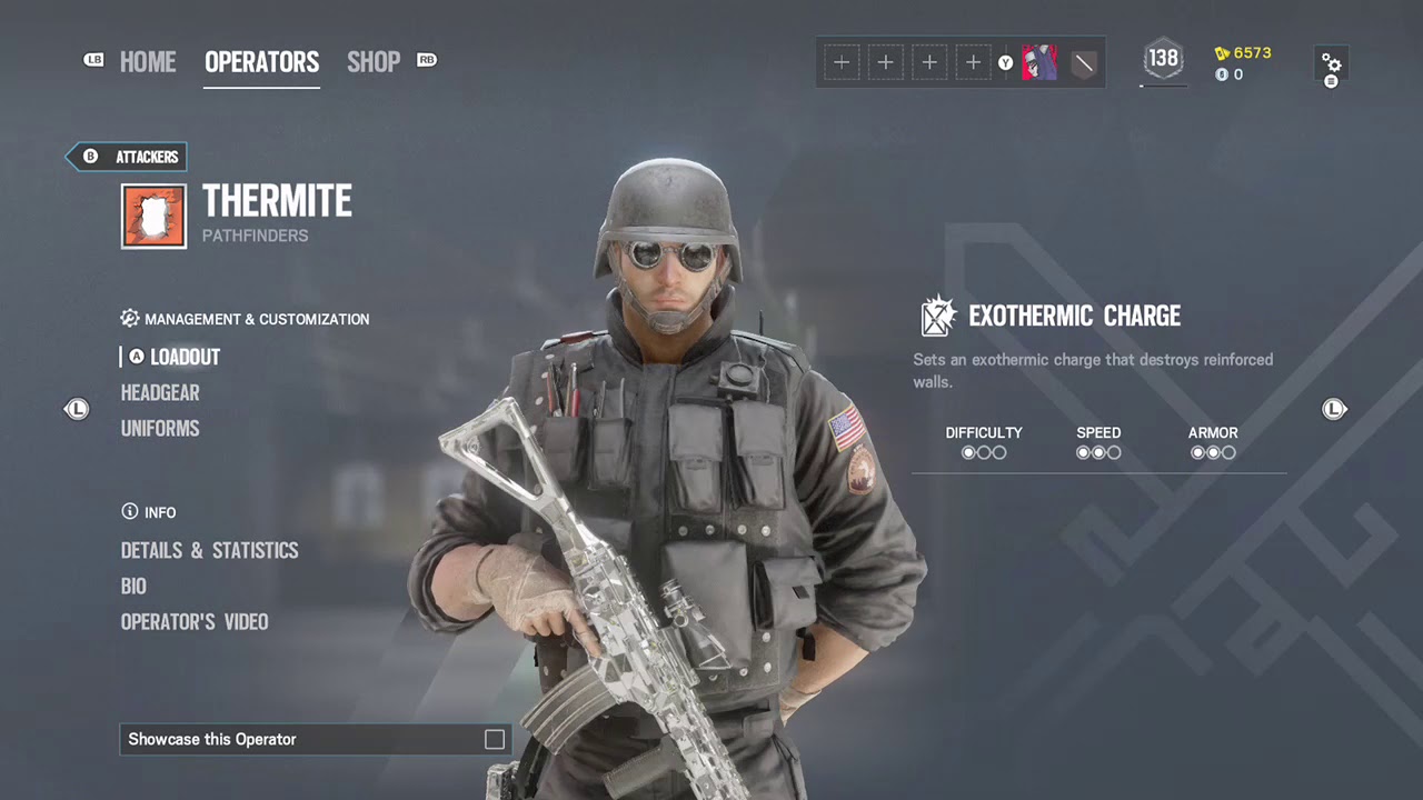 Thermite Face Change [Rainbow Six Seige] - YouTube