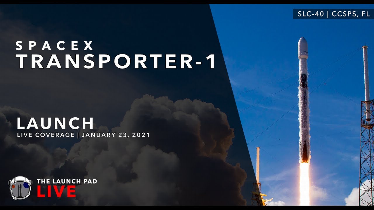 REPLAY! SpaceX Transporter-1 Launch | LIVE COVERAGE - YouTube
