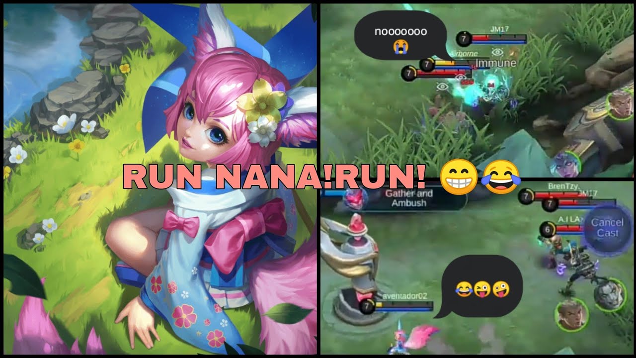 Nana pinagtulungan" 😅🤣..run nana😆 - YouTube