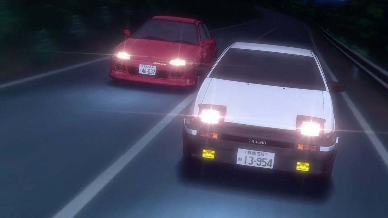 Initial D [AMV] AE86 vs. EG6 - YouTube