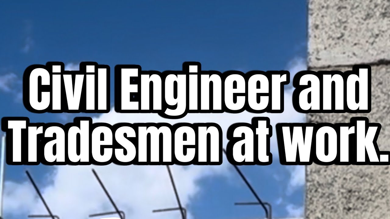Civil Engineers and Tradesmen at Work | OFW | Construction Worker - YouTube