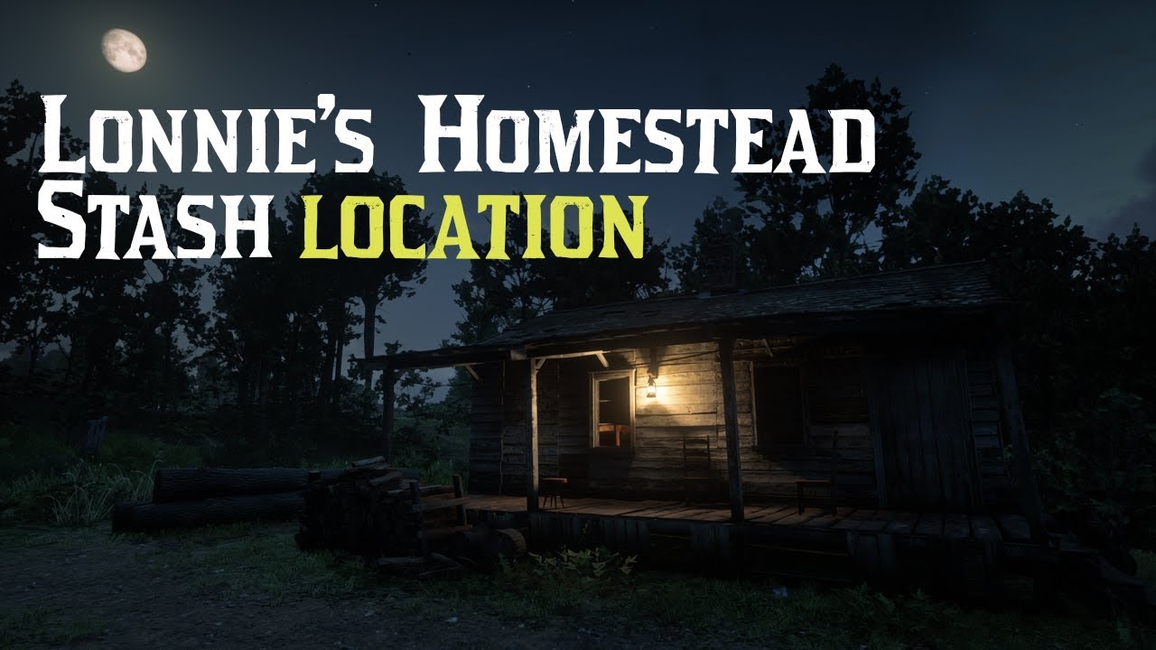 Red Dead Redemption 2 - How to get Lonnie’s Shack secret stash - YouTube