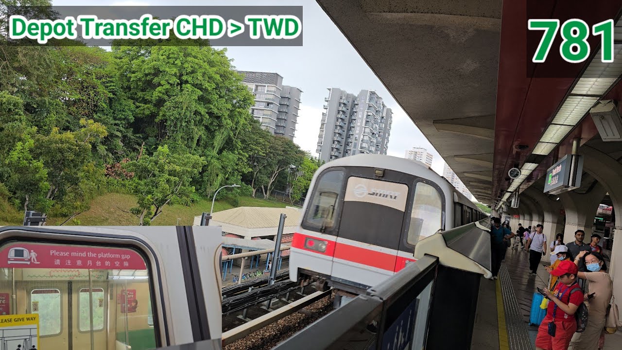 [HISTORICAL][Last Day Seen/ Depot Transfer] SMRT TRAINS At Tanah Merah ...