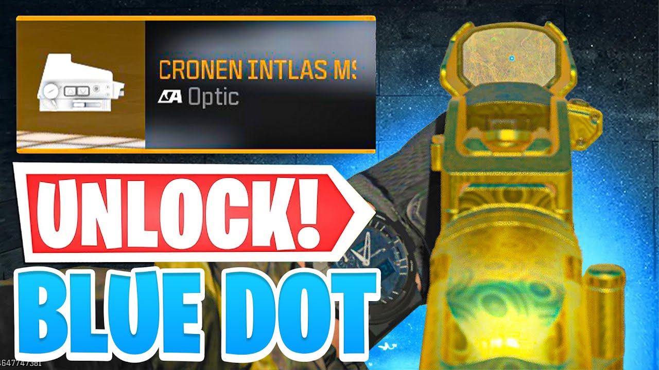 How To Unlock The *BLUE DOT* SIGHT FAST & EASY MW3! - YouTube
