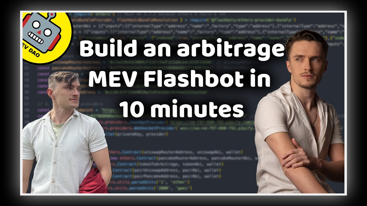 Create a flashbot MEV arbitrage bot in 10 minutes - YouTube