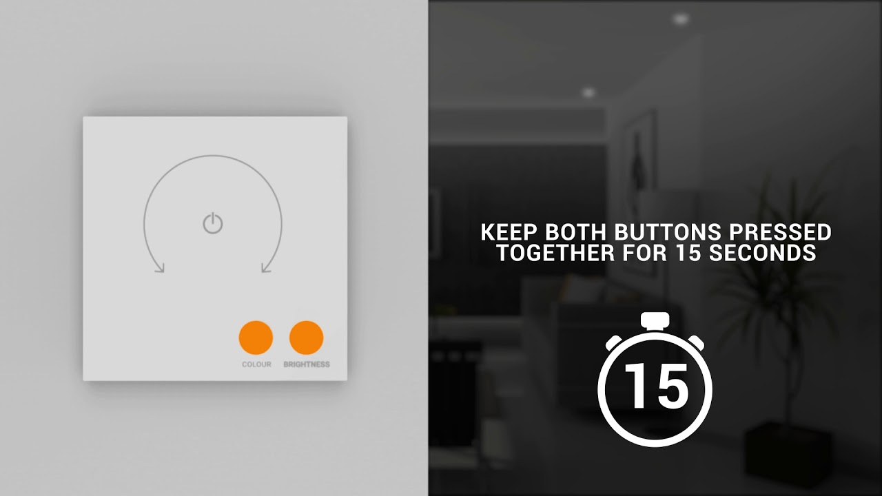 C1 LIGHTS - SMART SWITCH RESET - YouTube