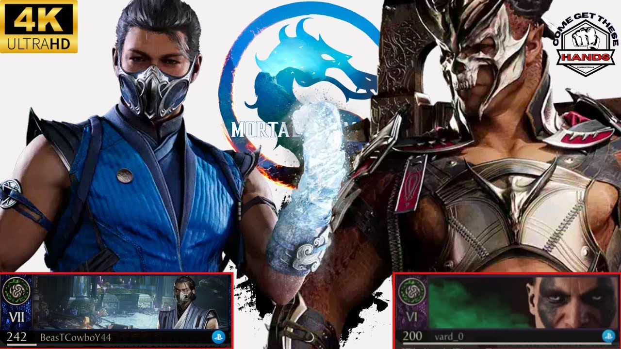 Sub Zero Vs General Shao | Demi God Ranked Match | Mortal Kombat 1 (4K ...