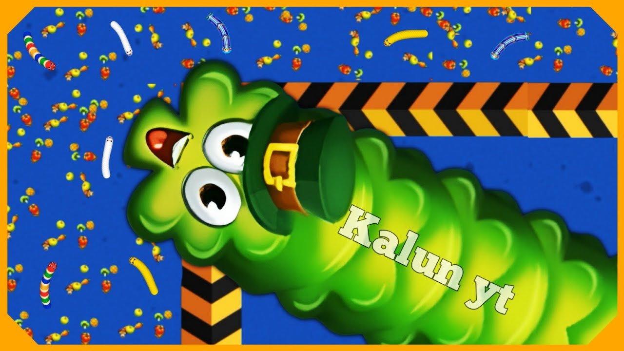 🐍WORMSZONE.IO | Giant Slither Snake Top 01 🏆 | Epic Worms Zone Biggest ...