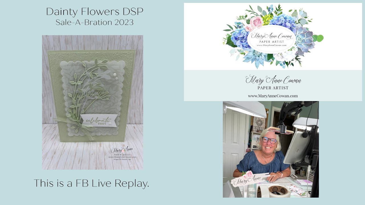Dainty Delights Featuring Specialty Vellum - YouTube