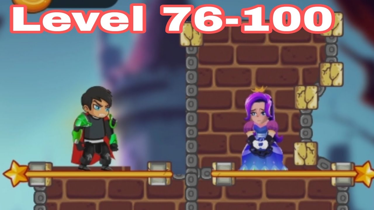 Save the Princess Game | Pull the Pin Level 76-100 | andriodgameplay ...