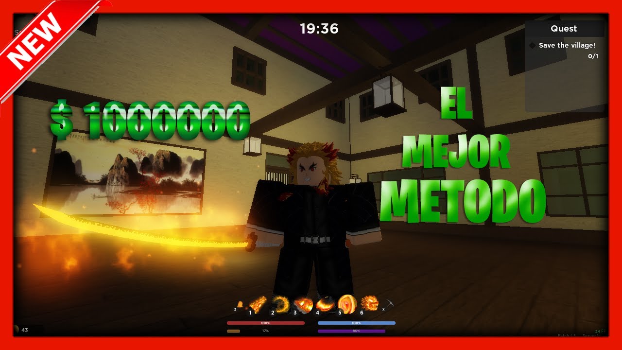 🔴EL mejor METODO para CONSEGUIR DINERO🤑[Demon Fall][ROBLOX] - YouTube