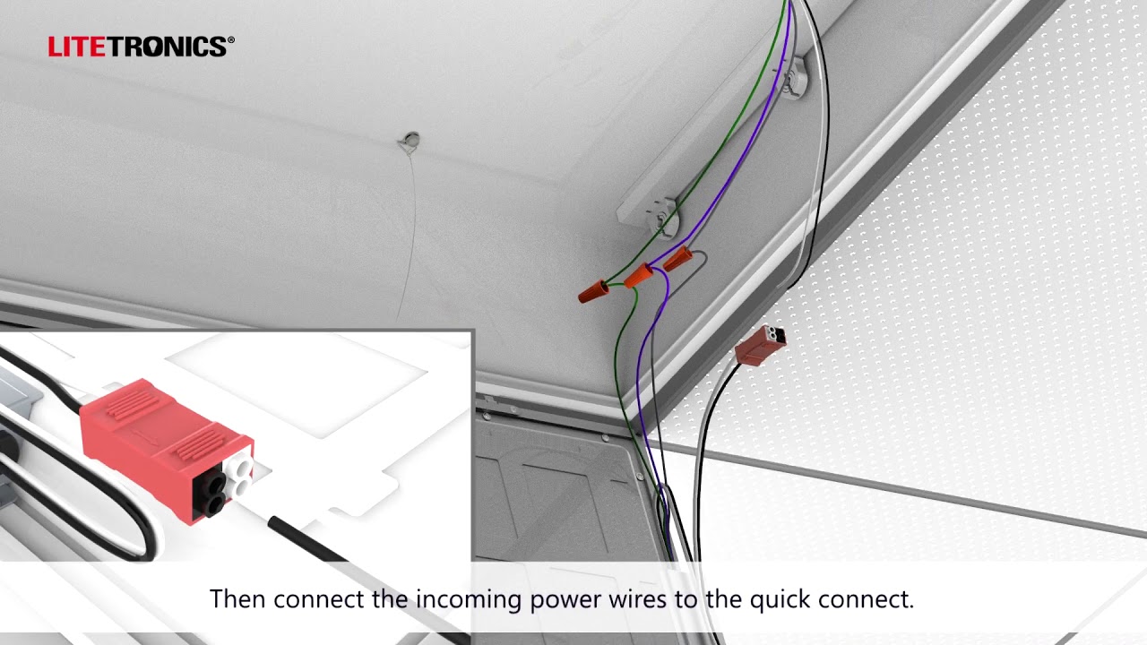 LED Light Panel Retrofit Installation Video - YouTube