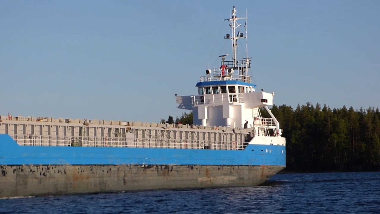 Ships In Lake Saimaa - YouTube