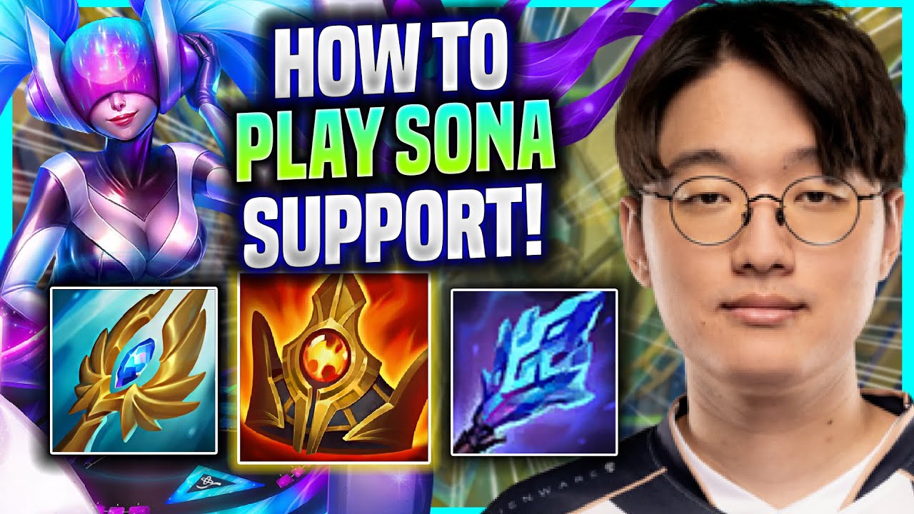 LEARN HOW TO PLAY SONA LIKE A PRO! - TL Corejj Plays Sona Support vs ...
